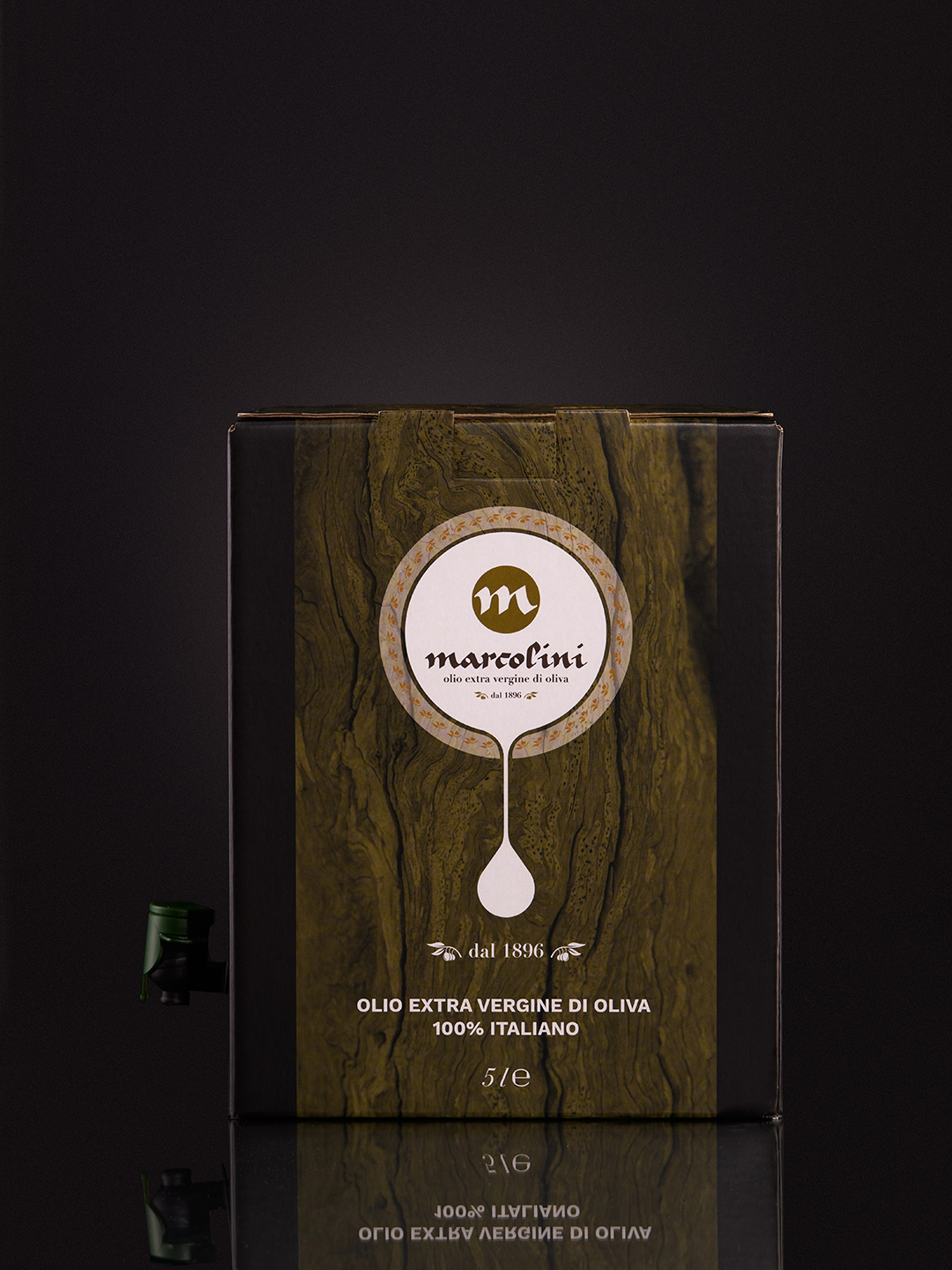 Olio extra vergine di oliva 5 L bag in box frantoio Marcolini ...